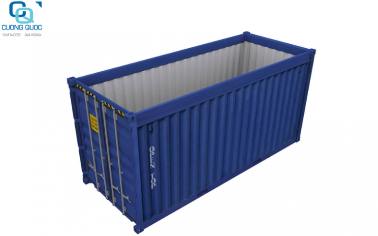 Container open top và những điều cần biết - Cường Quốc Logistics